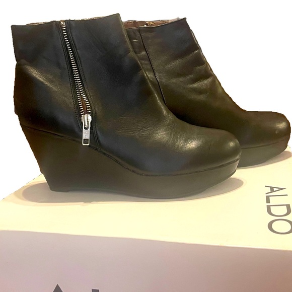 Aldo | Shoes | Aldo Carrio Leather Boot Only Worn A Couple Times | Poshmark
